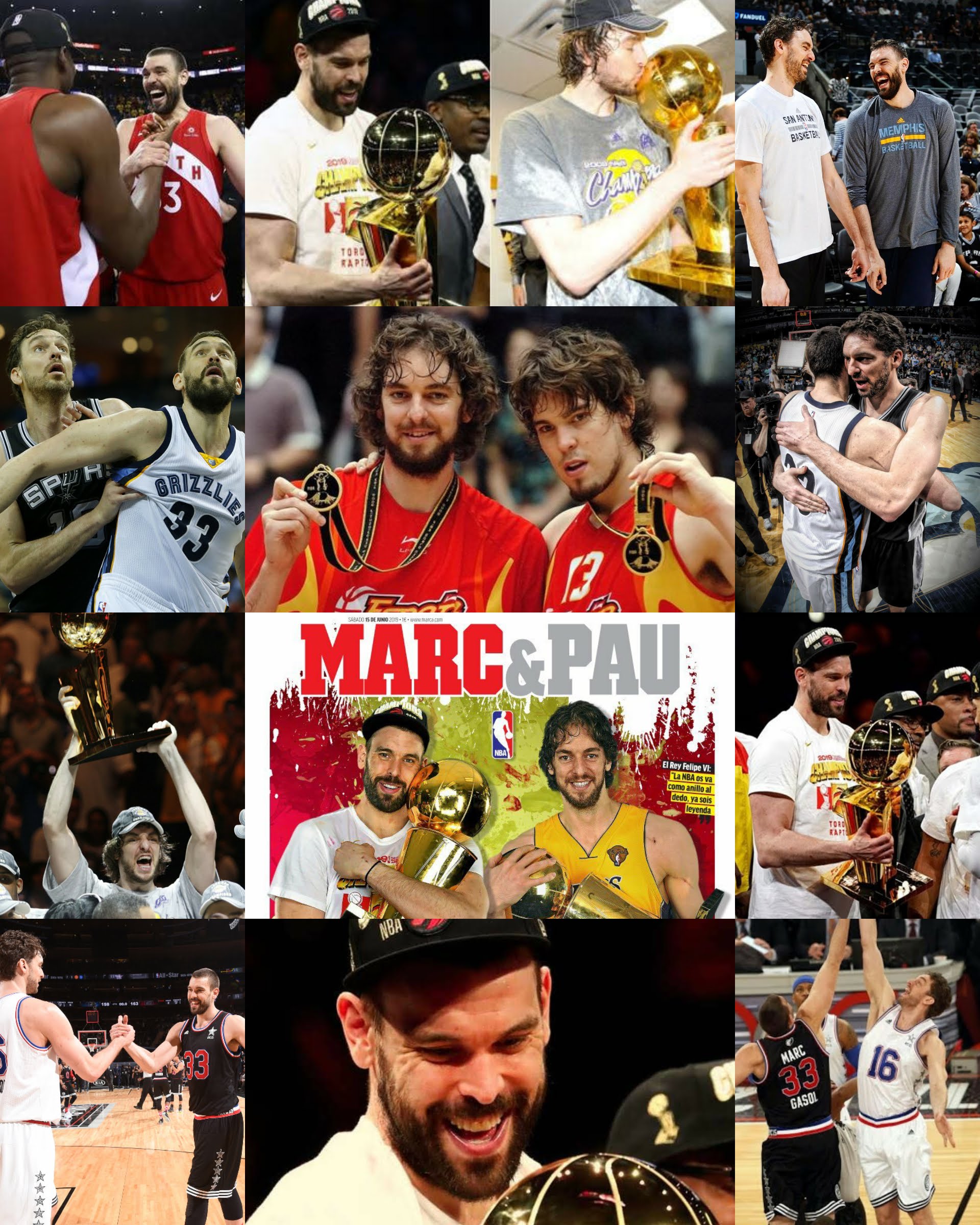 La trilogía de los hermanos Gasol - Las Merinadas Deportivas de Edu