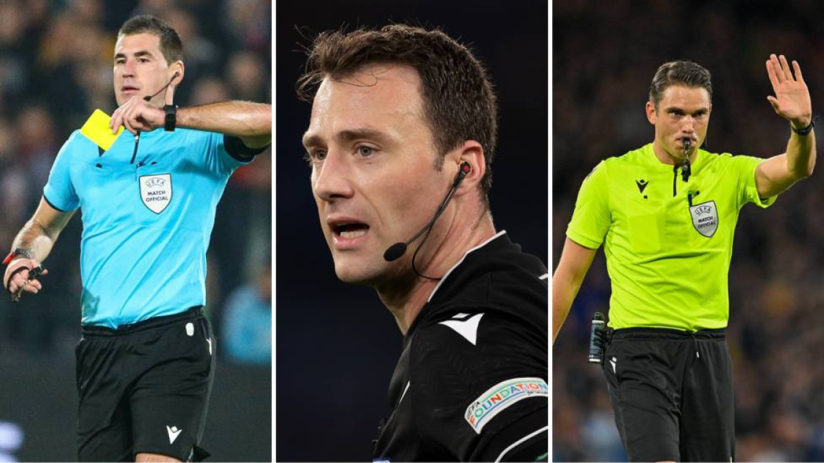 Rade Obrenovic, Felix Zwayer y Sandro Schärer, árbitros Champions de ...
