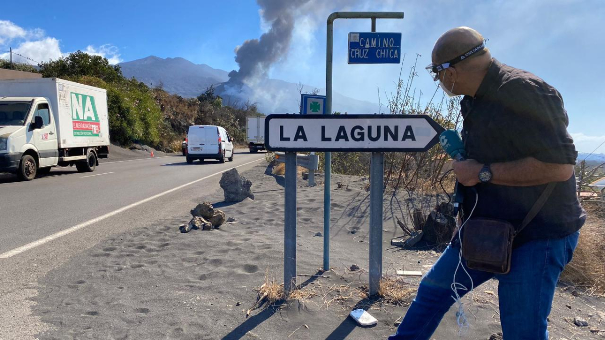 Expósito y 'La Linterna' volvieron a La Palma un año después: "Hay días ...
