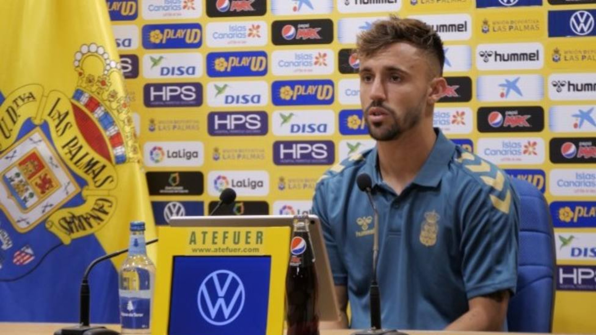 Óscar Clemente, jugador de la UD Las Palmas: "Lo vamos a dar todo por ...