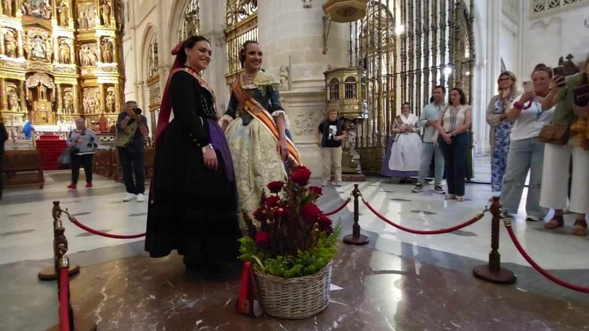 Así ha sido el homenaje floral al Cid Campeador en las Fiestas de San ...