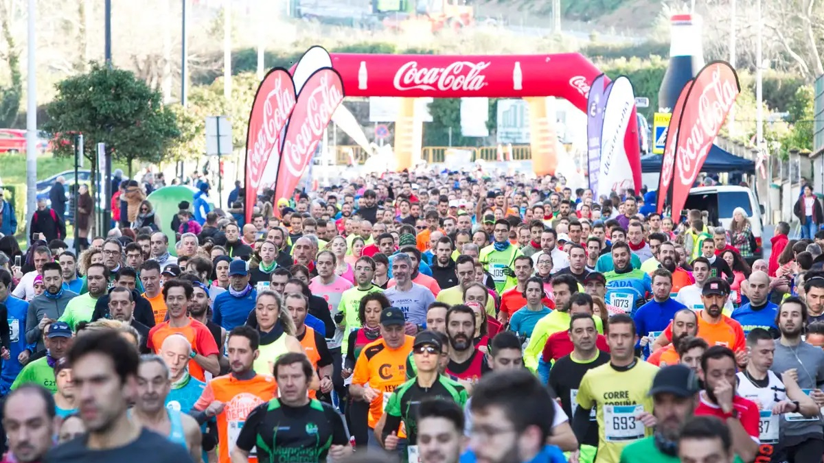 Figuras do atletismo nacional como Jesús Olmos, Lidia Campo e a ...