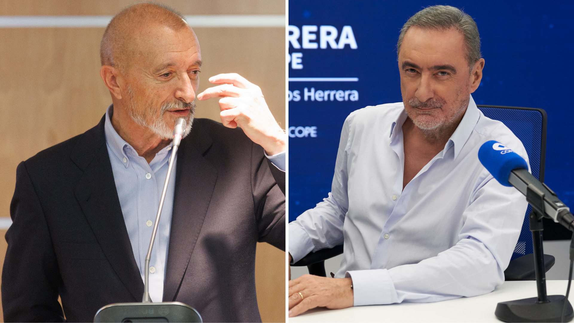 Pérez-Reverte desvela la sorpresa que se llevó con Carlos Herrera al ...