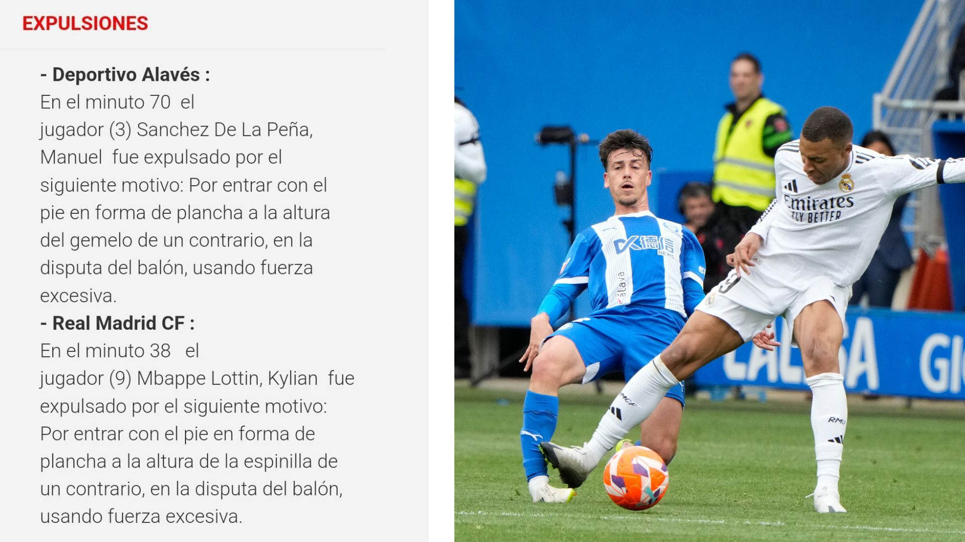 Isaac Fouto explica la sanción que tendrá Mbappé tras su expulsión en ...