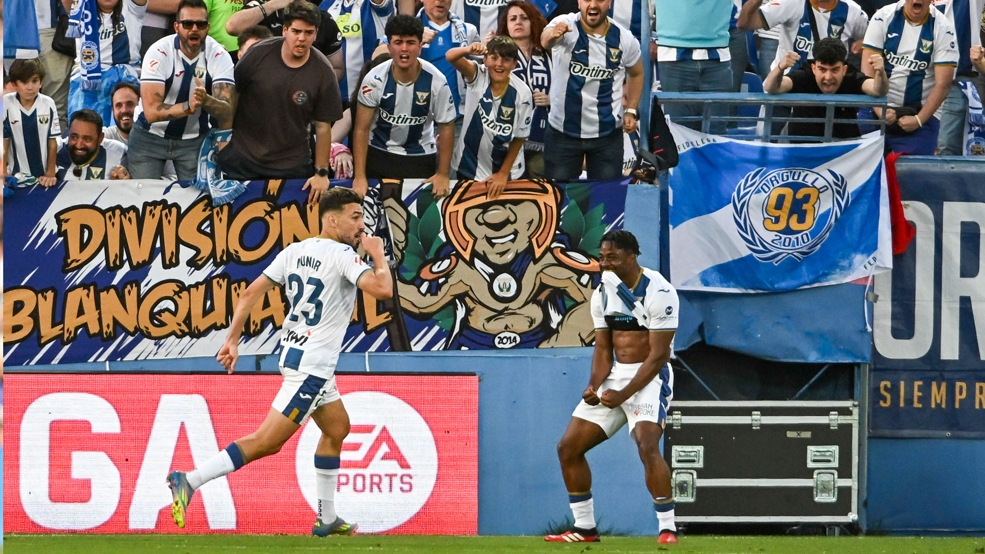 Un Leganés con diez desde el minuto 19 suma un punto por la salvación ...