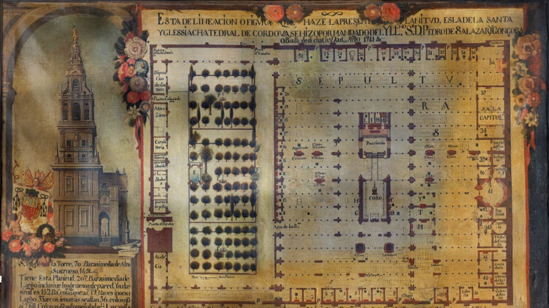 Un cementerio bajo los pies: un plano del siglo XVIII revela más de mil ...