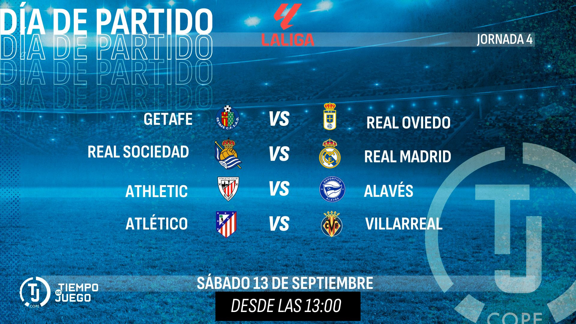 Sigue en directo Tiempo de Juego este sábado desde las 13:00h con el ...