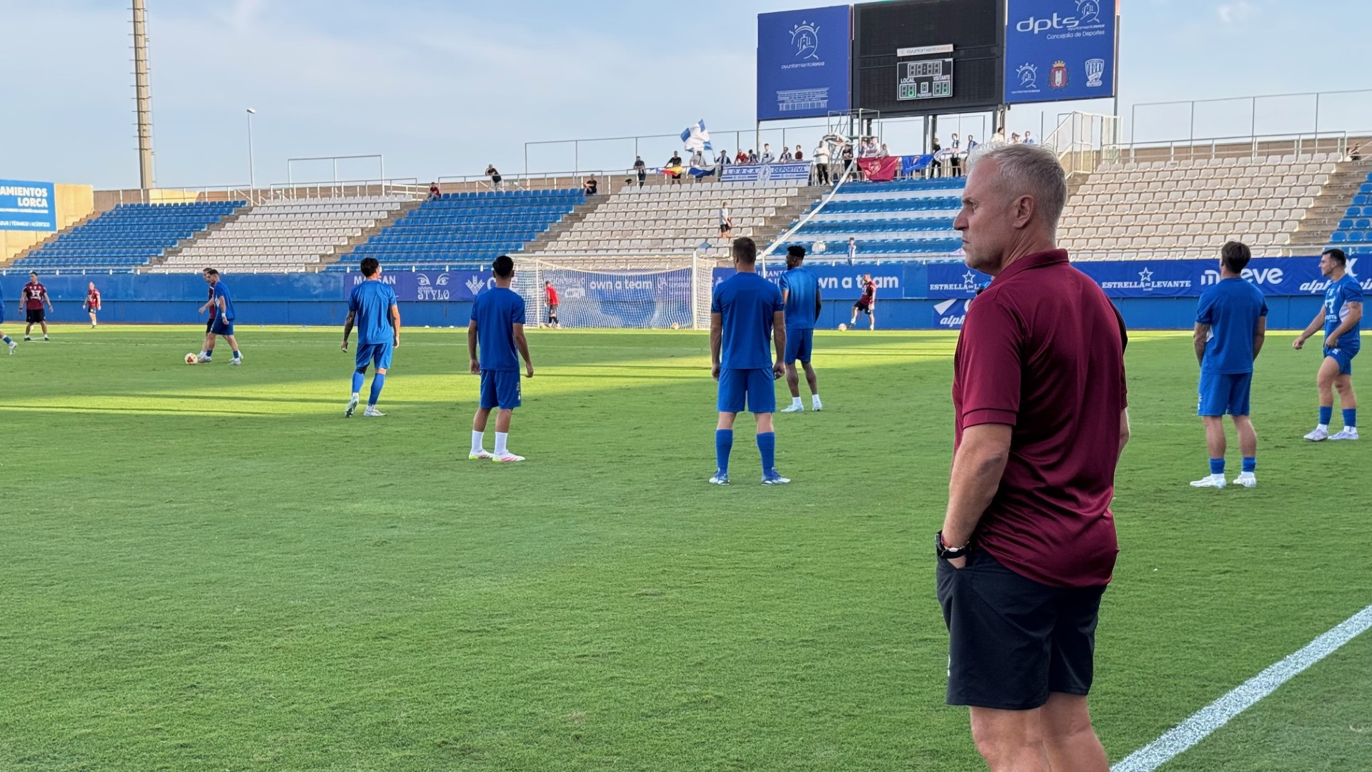 En el CF Lorca Deportiva no miran la clasificación. Sebas López: "El ...