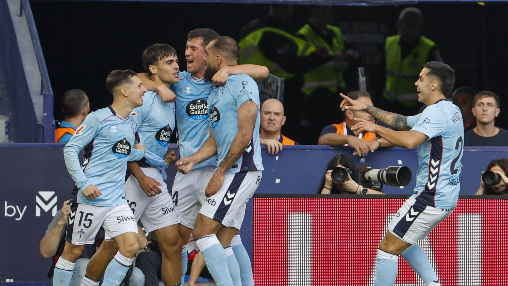 Miguel Román le da la victoria al Celta en el 91'