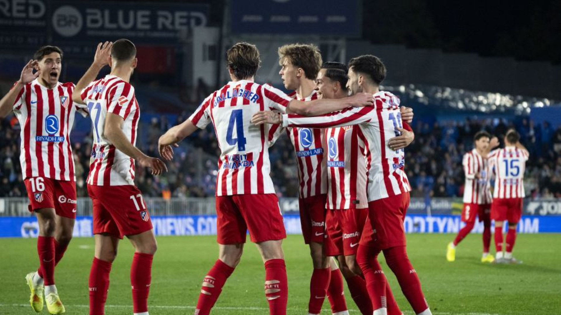 Gol de Domingos Duarte (pp) (Getafe, 0 - Atlético, 1)