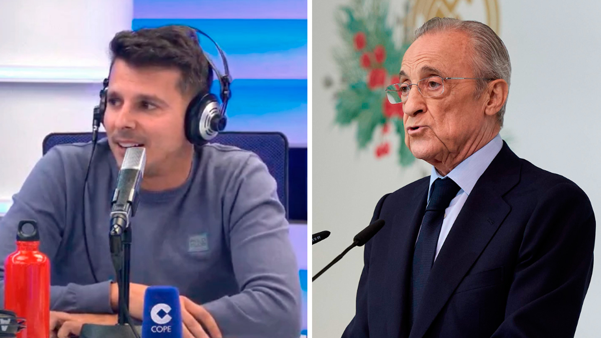 El detalle de Isaac Fouto sobre el duro discurso de Florentino Pérez ...